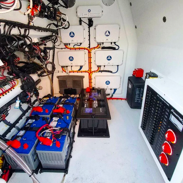 Lithium Battery Installation Gallery for Marine Use | Abyss Battery