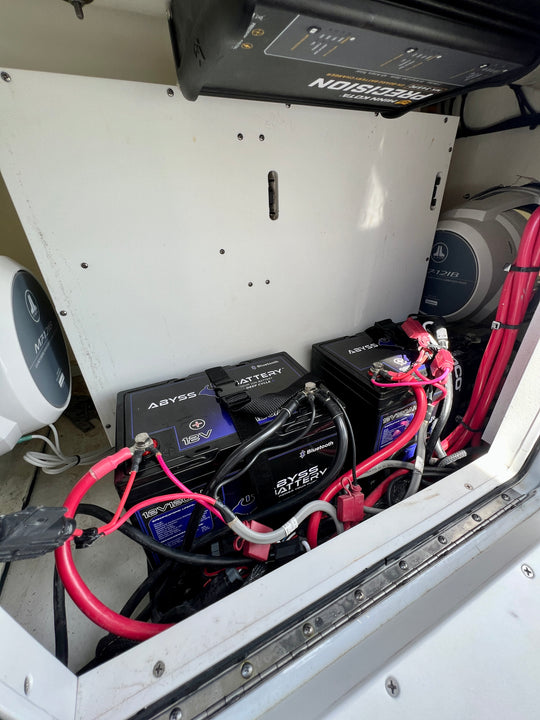 Marine Battery Installation | Abyss Battery Installation Gallery & Real ...
